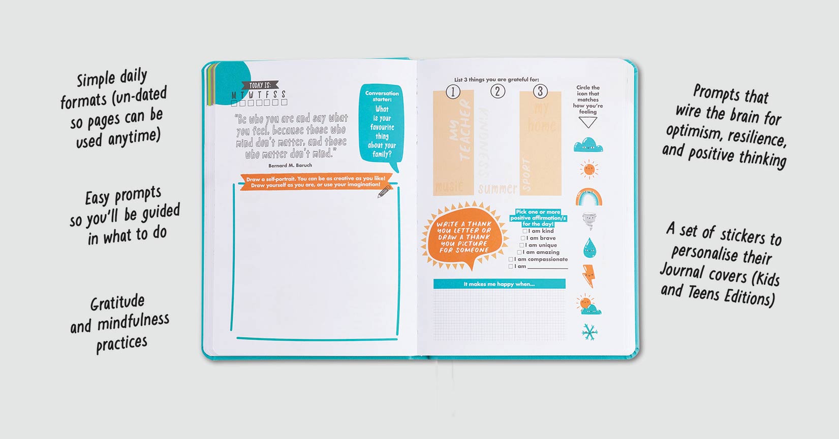 Gratitude Journals | For Kids, Teens and Adults | The Grow Journal